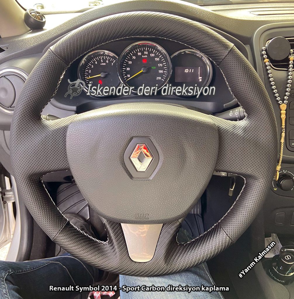 Renault-Symbol-2014-Sport-Carbon-direksiyon-kaplama-1-1 | Iskender deri ...